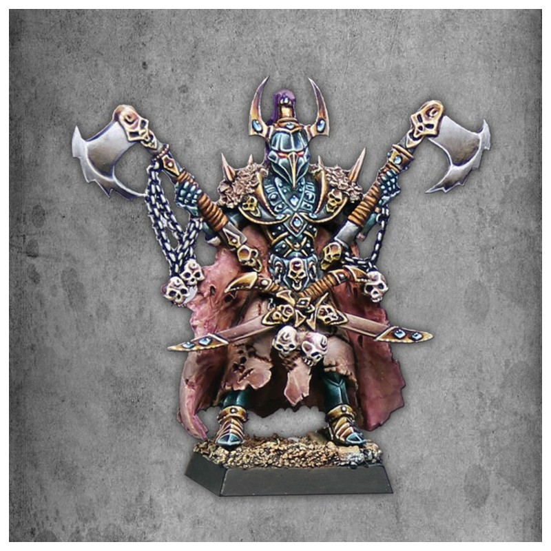 Dread Elf Captain with Paired Weapons